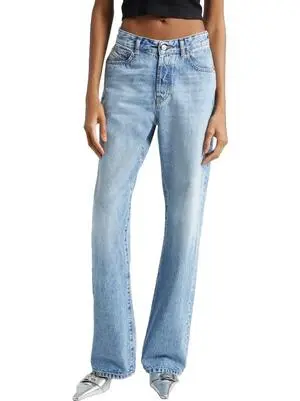 DIESEL® 1971 D-Sent High-Rise Straight-Leg Jeans
