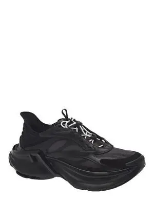Fendi F-light Mixed Media Sneakers - Nero Nero Nero