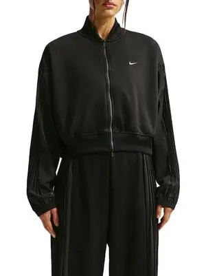 Nike Sportswear Pleated Sleeve Bomber Jacket - 010 Black/sail