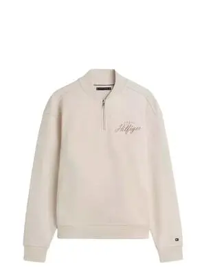 Tommy Hilfiger Half-zip Sweatshirt - Neutrals