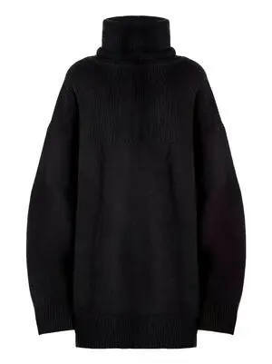 Wolford Loose Roll-neck Knitwear - Black