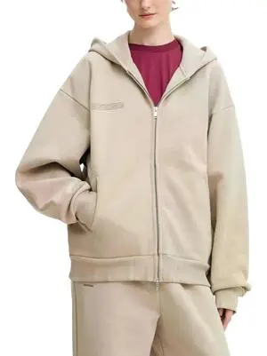 PANGAIA Logo-detail Hoodie - Neutrals