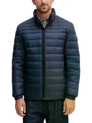 BOSS Quilted Padded Jacket - Blue
