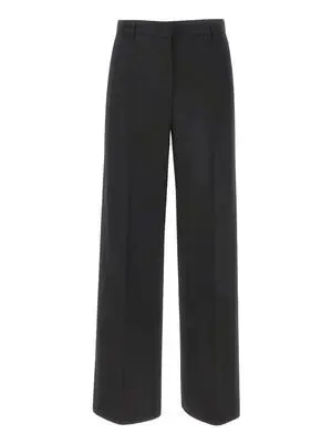 Filippa K Harlow Wide-leg Trousers - Black