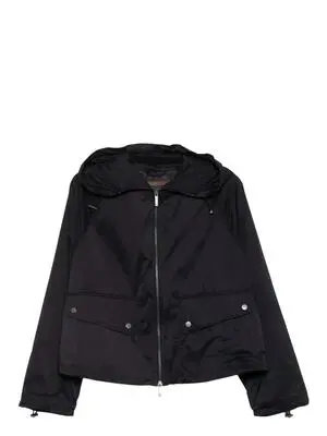 Emporio Armani Hooded Pocket Jacket - Black