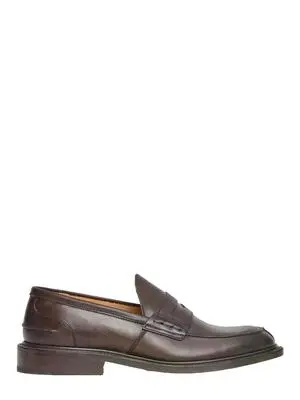 TRICKER'S James Leather Loafers - Brown