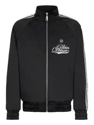Philipp Plein Stripe Deluxe Signature Jacket - Black