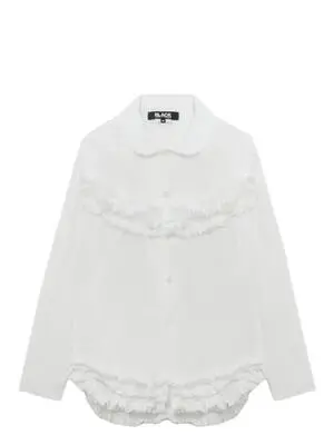 BLACK COMME DES GARÇONS Ruffled Collared Shirt