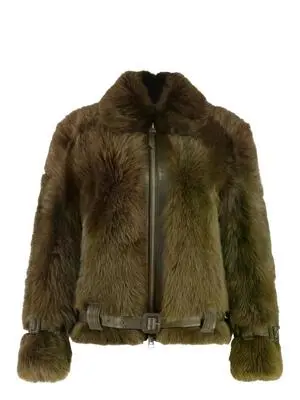 TOM FORD Shearling Jacket - Brown