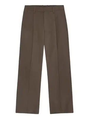 Nn07 Kay Pleated Trousers - Brown