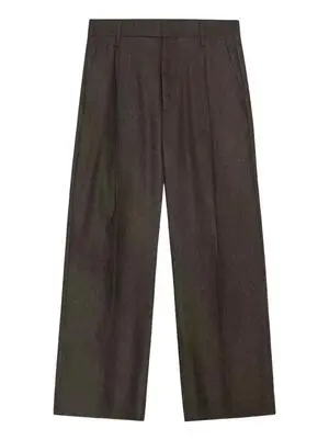 Nn07 Kay Pleated Trousers - Brown