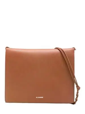 JIL SANDER Medium Tangle Cross Body Bag - Brown