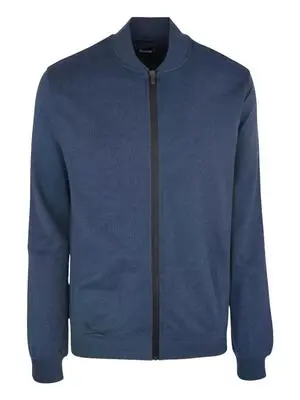 Pal Zileri Zip-up Sweater - Blue