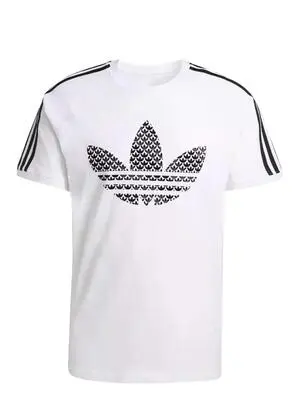 Adidas Three-stripe Logo T-shirt - White