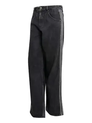 Adidas Firebird Striped Jeans - Black