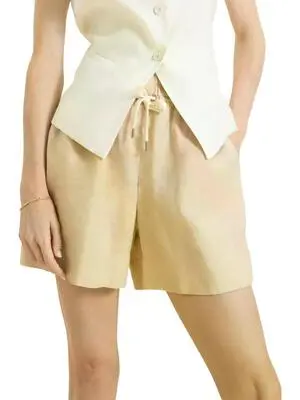 Eleventy Drawstring Shorts - Neutrals