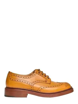 TRICKER'S Bourton Leather Derby Shoes - Brown