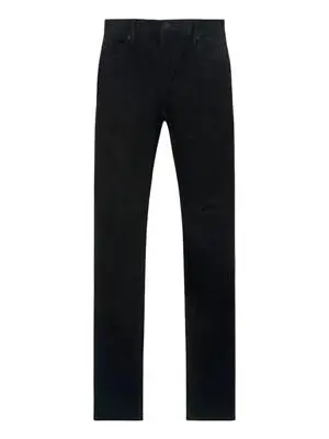 RtA Bryant Flocked Skinny Jeans - Black