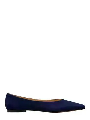 HOUSE OF BALLERINAS Michelle Pointed Ballerinas - Blue