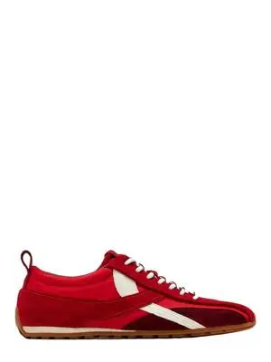 ALOHAS Panelled Lace-up Sneakers - Red