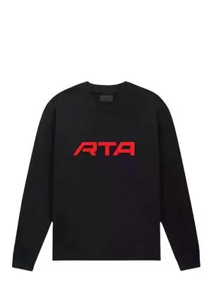 RtA Lawrence Logo Long-sleeve T-shirt - Black