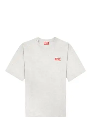 DIESEL T-boxt-bisk Logo T-shirt - Grey