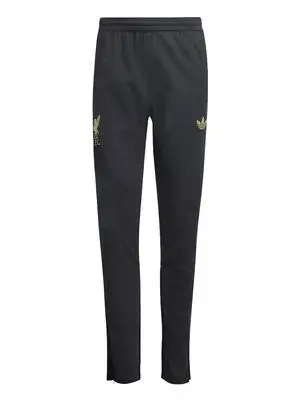 Adidas Liverpool Fc Logo Track Pants - Grey