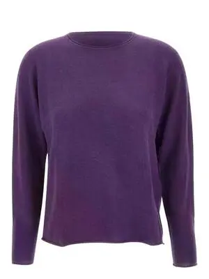 NOT SHY Round-neck Sweater - Purple