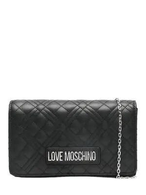 Moschino Chain-strap Shoulder Bag - Black