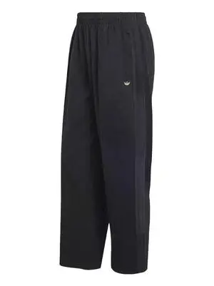 Adidas Firebird Pinstripe Logo Track Pants - Black