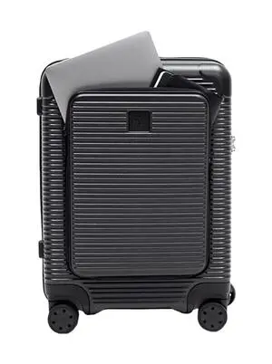 AIDAN The Core Series Front Pocket Carry On Suitcase - Black