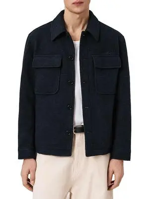 ALLSAINTS Cayson Jacket - Agate Blue