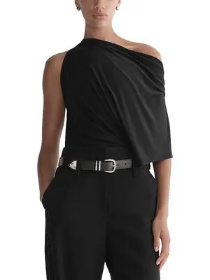 A.L.C. Emi Asymmetric Top - Black