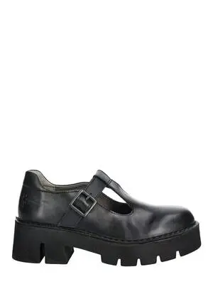 FLY LONDON Buckle-Strap Lug-Sole Shoes