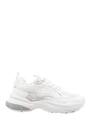 Emporio Armani Leather Sneakers - White