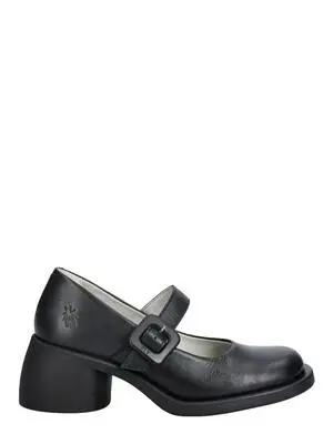 Fly London Buckle-strap Pumps - Black