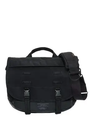 PORTER-YOSHIDA & CO Buckle Messenger Bag - Black