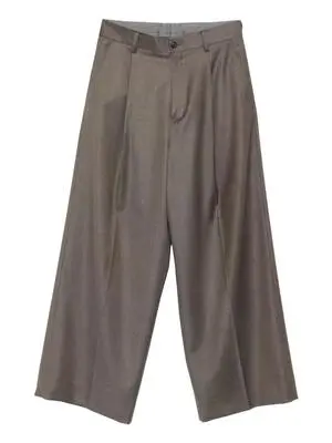 STEIN Pleated Wide Leg Trousers