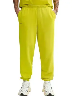 PANGAIA Cotton Track Pants - Yellow