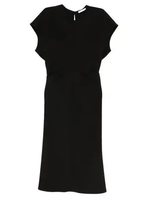 PATRIZIA PEPE Crew-Neck Midi Dress