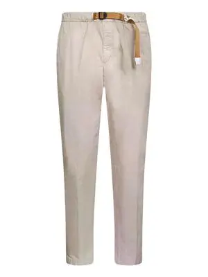 WHITE SAND Belted Trousers - Neutrals