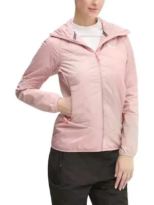 SALEWA Logo-detail Padded Jacket - Pink