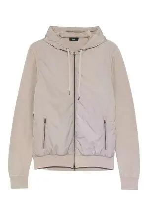Herno Hooded Zip Jacket - Neutrals