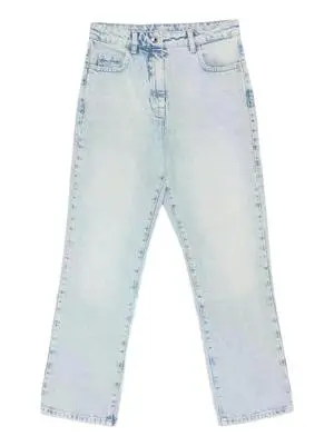 Patrizia Pepe High-waist Straight Leg Jeans - Blue