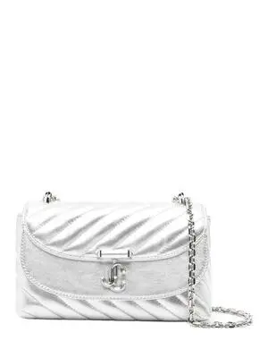 JIMMY CHOO Curve Quilted Mini Bag - Grey