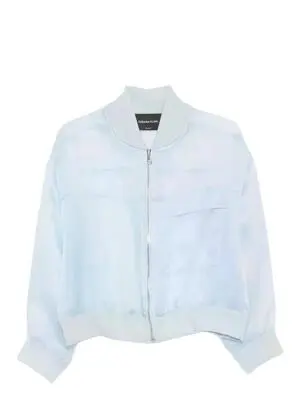 Fabiana Filippi Pocket Bomber Jacket - Blue