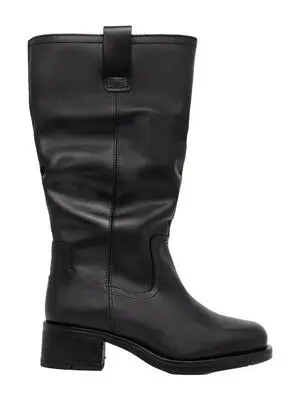 Fly London Block-heel Knee-high Boots - Black
