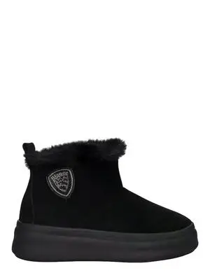 BLAUER. Emery02 Faux-fur Boots - Black