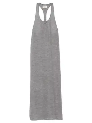 Patrizia Pepe Wool Maxi Dress - Grey