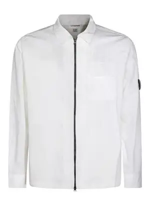C.P. COMPANY Zip-fastening Shirt - White
